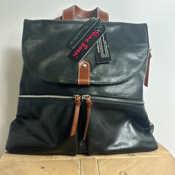 Nino BOSSI | Bags | Nwt Nino Bossi Leather Backpack | Poshmark